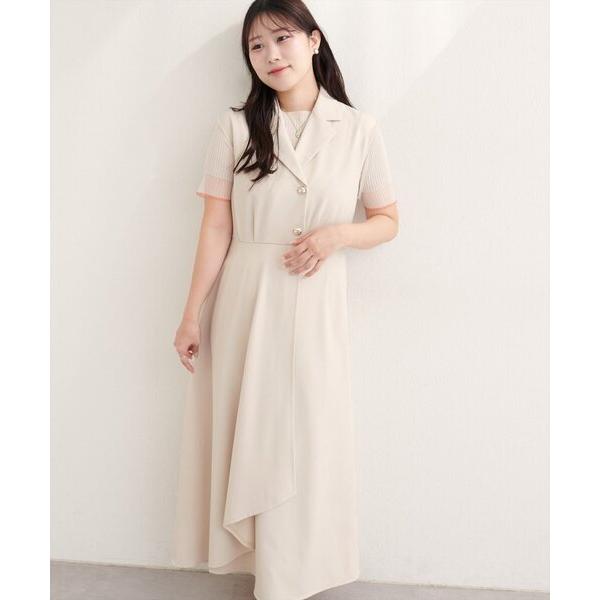 ZOZO問い合わせ番号:106959650ショップ:natural couture，ナチュラルクチュールブランド:natural couture，ナチュラルクチュール商品名:ゆったり金釦テーラーワンピースカテゴリ:ワンピース/ドレス>...