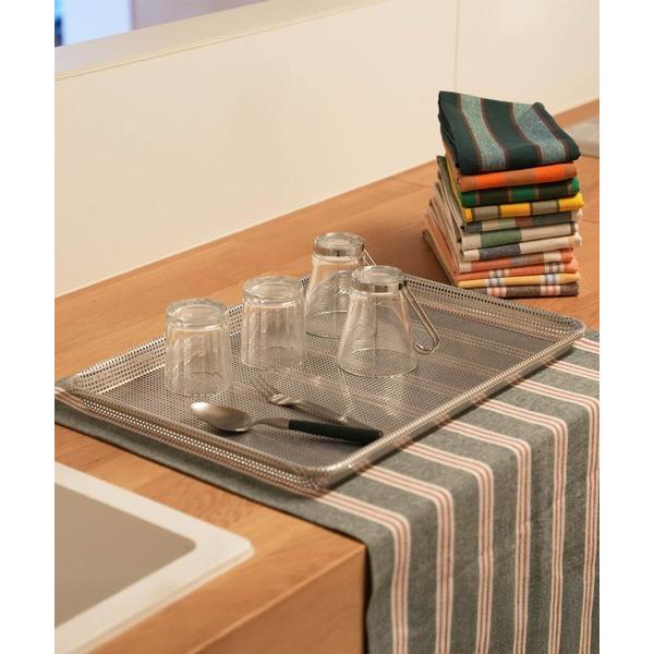 ZOZO問い合わせ番号:106959908ショップ:DULTON，ダルトンブランド:DULTON，ダルトン商品名:PERFORATED ALUMINUM TRAY 450/アルミニウム トレイカテゴリ:食器/キッチン>キッチンツールブ...