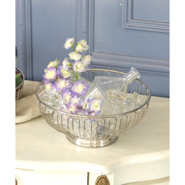 ZOZO問い合わせ番号:106959913ショップ:DULTON，ダルトンブランド:DULTON，ダルトン商品名:STAINLESS TABLETOP BASKET ROUND L/ステンレス ワイヤーバスケットカテゴリ:食器/キッチン&g...
