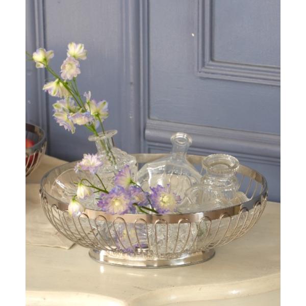 ZOZO問い合わせ番号:106959915ショップ:DULTON，ダルトンブランド:DULTON，ダルトン商品名:STAINLESS TABLETOP BASKET OVAL L/ステンレス ワイヤーバスケットカテゴリ:食器/キッチン&gt...