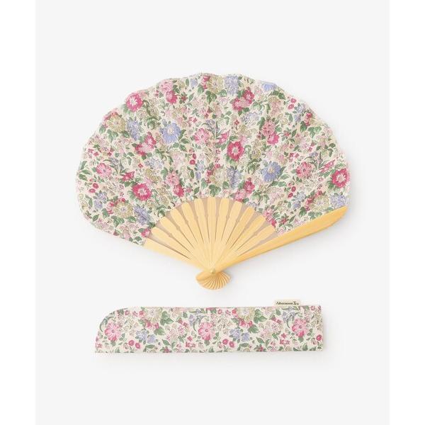ZOZO問い合わせ番号:106998055ショップ:Afternoon Tea LIVING，アフタヌーンティー・リビングブランド:Afternoon Tea，アフタヌーンティー商品名:扇子/リバティプリントカテゴリ:財布/小物>扇子...