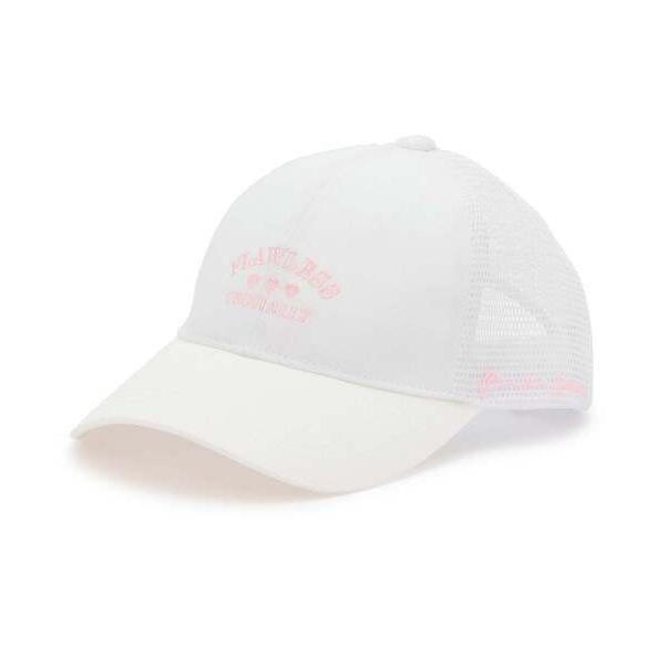 ZOZO問い合わせ番号:106998191ショップ:NARUMIYA ONLINE，ナルミヤ オンラインブランド:PINK-latte，ピンクラテ商品名:ガーリーカレッジロゴメッシュキャップカテゴリ:帽子>キャップブランド品番:676...