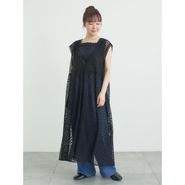 『タイムセール実施中』ZOZO問い合わせ番号:106998549ショップ:Samansa Mos2，サマンサ モスモスブランド:Samansa Mos2，サマンサ モスモス商品名:チュール刺繍前後2WAYノースリワンピースカテゴリ:ワンピー...