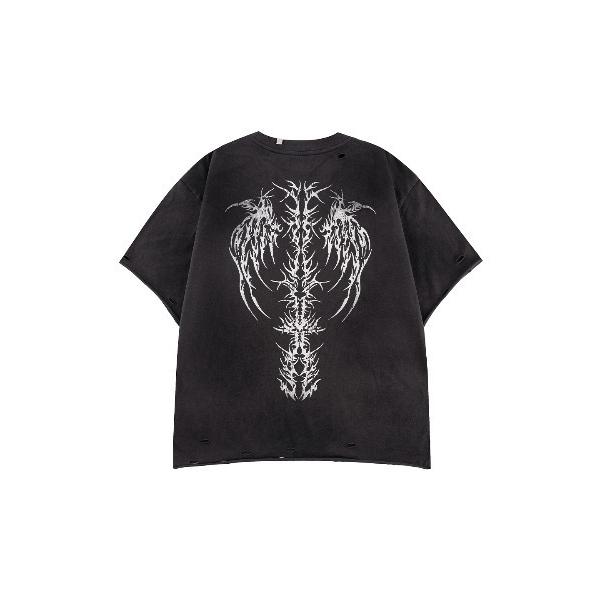 ZOZO問い合わせ番号:107034360ショップ:SUPPLIER，サプライヤーブランド:SUPPLIER，サプライヤー商品名:Tシャツ｜Pierced Tribal Bones Tee｜SUPPLIERカテゴリ:トップス>Tシャツ...