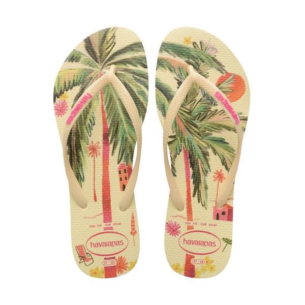ZOZO問い合わせ番号:107056879ショップ:CLASSIC LINES，クラシックラインズブランド:havaianas，ハワイアナス商品名:SLIM SUMMER BLISSカテゴリ:シューズ>サンダルブランド品番:41498...