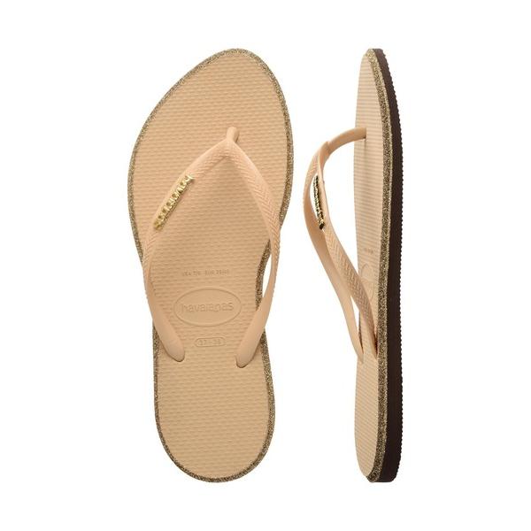 ZOZO問い合わせ番号:107056888ショップ:CLASSIC LINES，クラシックラインズブランド:havaianas，ハワイアナス商品名:SLIM POINT GLITTERカテゴリ:シューズ>サンダルブランド品番:4150...