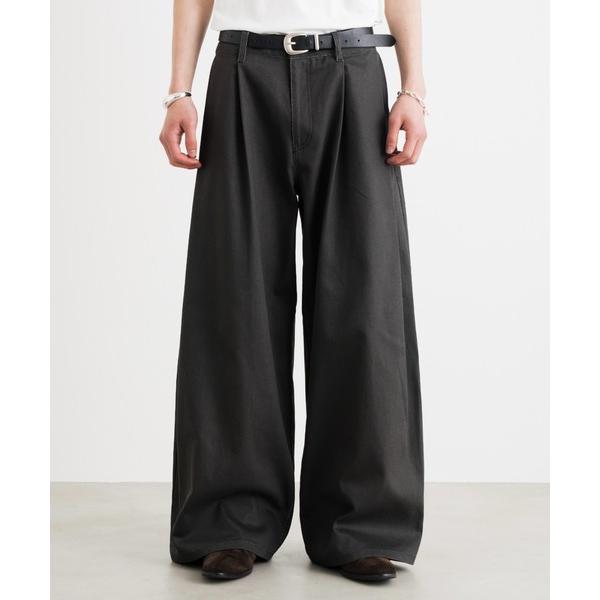 ZOZO問い合わせ番号:107070266ショップ:SINSS，シンスブランド:SINSS，シンス商品名:Side deep tuck denim / サイドディープタックデニムカテゴリ:パンツ>デニムパンツブランド品番:SIN26S...