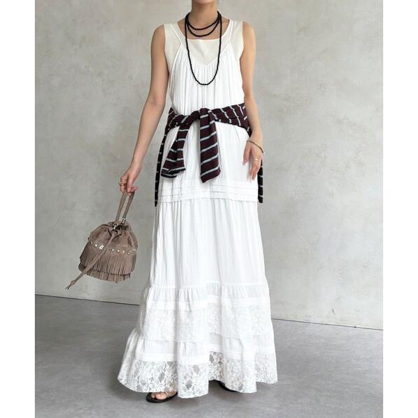 ZOZO問い合わせ番号:107071666ショップ:DouDou，ドゥドゥブランド:DouDou，ドゥドゥ商品名:レース切替キャミワンピースカテゴリ:ワンピース/ドレス>ワンピースブランド品番:DDZ1061409A0017素材:（本...