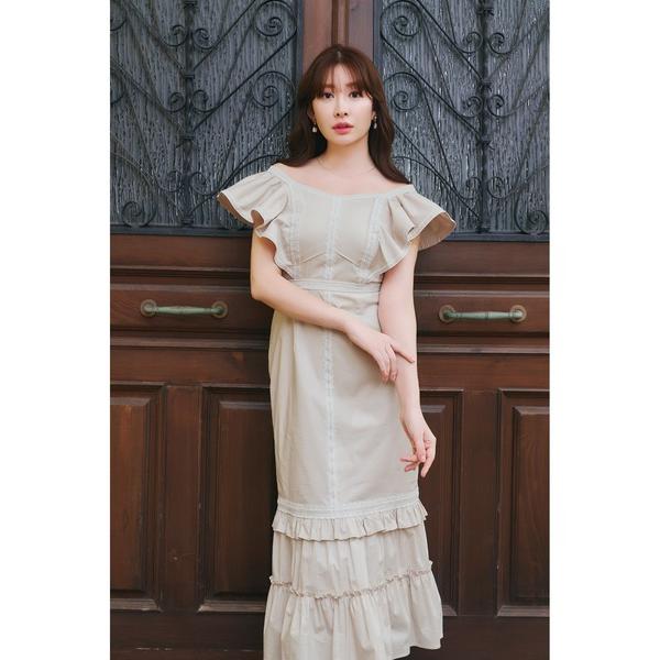 ZOZO問い合わせ番号:107071686ショップ:Her lip to，ハーリップトゥブランド:Her lip to，ハーリップトゥー商品名:Kiki Butterfly Sleeve Dressカテゴリ:ワンピース/ドレス>ワンピ...