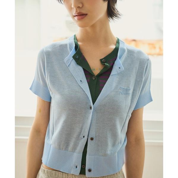 ZOZO問い合わせ番号:107072232ショップ:common gull products.，コモンガルプロダクツブランド:common gull products.，コモンガルプロダクツ商品名:2つで1つの半袖カーディガン、芽心カテゴリ...