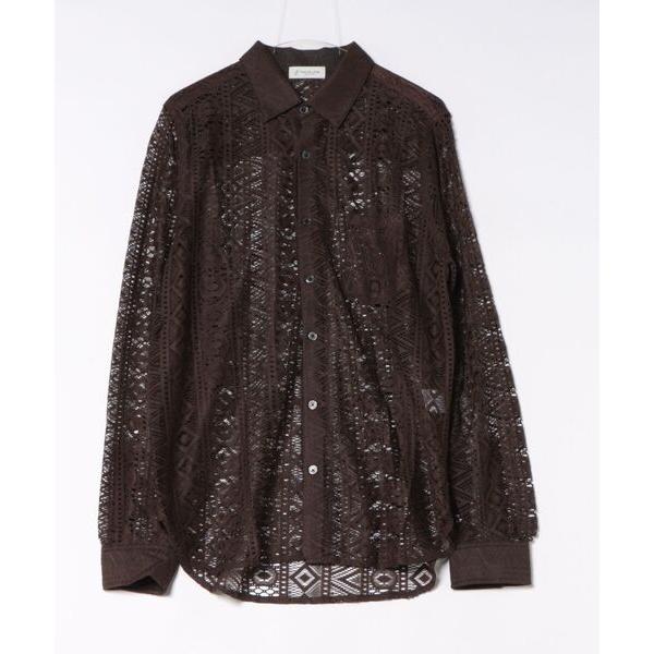 『タイムセール実施中』ZOZO問い合わせ番号:107072639ショップ:ZIP FIVE，ジップファイブブランド:ZIP FIVE，ジップファイブ商品名:ZIPFIVE WHITELINE レースシャツカテゴリ:トップス>シャツ/ブ...