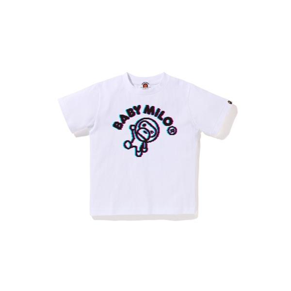 ZOZO問い合わせ番号:107072967ショップ:A BATHING APE，ア ベイシング エイプブランド:A BATHING APE，アベイシングエイプ商品名:RETRO PIXEL WINKING MILO TEEカテゴリ:トップス...