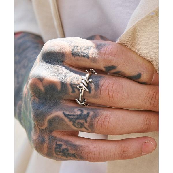 ZOZO問い合わせ番号:107073572ショップ:Subciety，サブサエティブランド:Subciety，サブサエティ商品名:Barbed wire ringカテゴリ:アクセサリー>リングブランド品番:155-96232素材:真鍮...