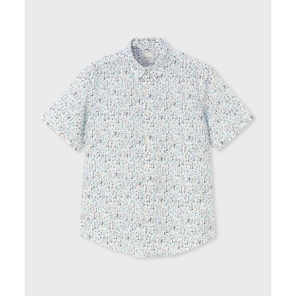 ZOZO問い合わせ番号:107073934ショップ:Paul Smith，ポール・スミスブランド:Paul Smith，ポールスミス商品名:Water Colour Floral” 半袖シャツ / 163310 127Yカテゴリ:トップス&...