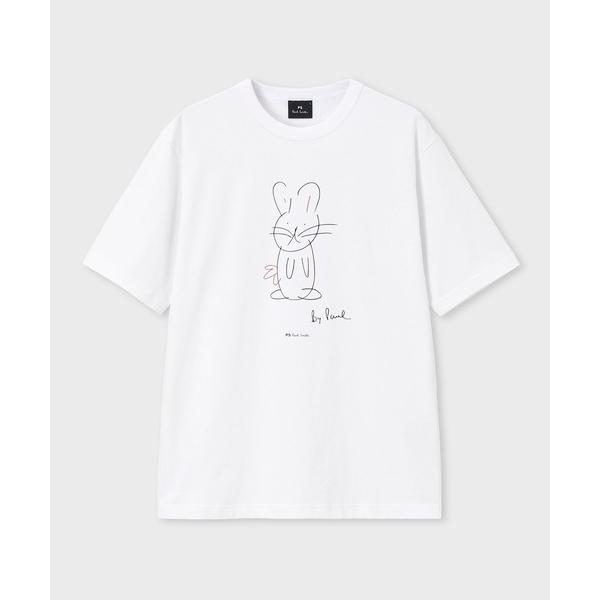 ZOZO問い合わせ番号:107073953ショップ:Paul Smith，ポール・スミスブランド:PS Paul Smith，ピーエスポールスミス商品名:Drawn by Paul ”Rabbit” Tシャツ / 162701 220Xカテ...