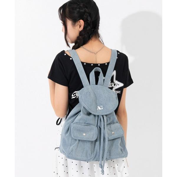 ZOZO問い合わせ番号:107074081ショップ:ANAP，アナップブランド:ANAP GiRL，アナップガール商品名:ミニリュックカテゴリ:バッグ>ショルダーバッグブランド品番:919-7955素材:ブルー 表地/綿100% 裏地...