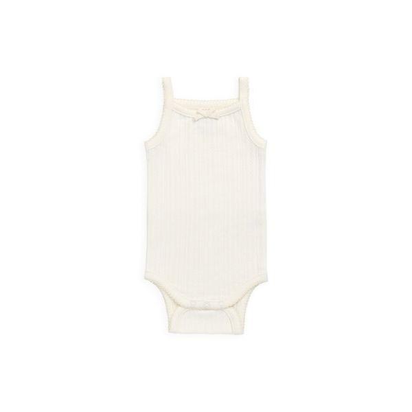 ※このアイテムは返品・交換対象外商品です。ZOZO問い合わせ番号:107109441ショップ:JAMIE KAY，ジェイミーケイブランド:JAMIE KAY，ジェイミーケイ商品名:ポインテールキャミボディスーツ Parchment／オーガニ...