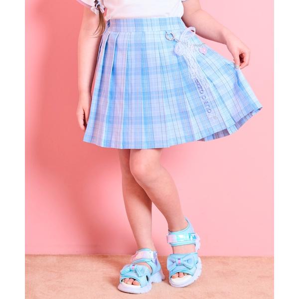 ZOZO問い合わせ番号:107109643ショップ:NARUMIYA ONLINE，ナルミヤ オンラインブランド:mezzo piano，メゾピアノ商品名:チェーン飾りつき　プリーツスカパンカテゴリ:スカート>スカートブランド品番:6...