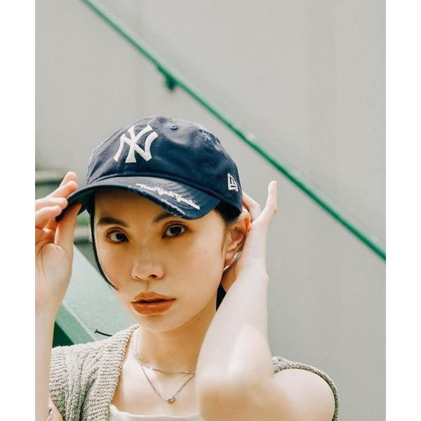 ZOZO問い合わせ番号:107109837ショップ:LEPSIM，レプシィムブランド:LEPSIM，レプシィム商品名:【NEW ERA】ダメージ加工キャップ　617004カテゴリ:帽子>キャップブランド品番:617004素材:本体：綿...