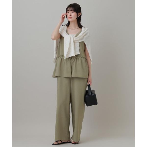 ZOZO問い合わせ番号:107109883ショップ:LAKOLE，ラコレブランド:LAKOLE，ラコレ商品名:＜多機能ウェア＞ペプラムZIPオールインワン / 658394カテゴリ:オールインワン・サロペット>つなぎ/オールインワンブ...