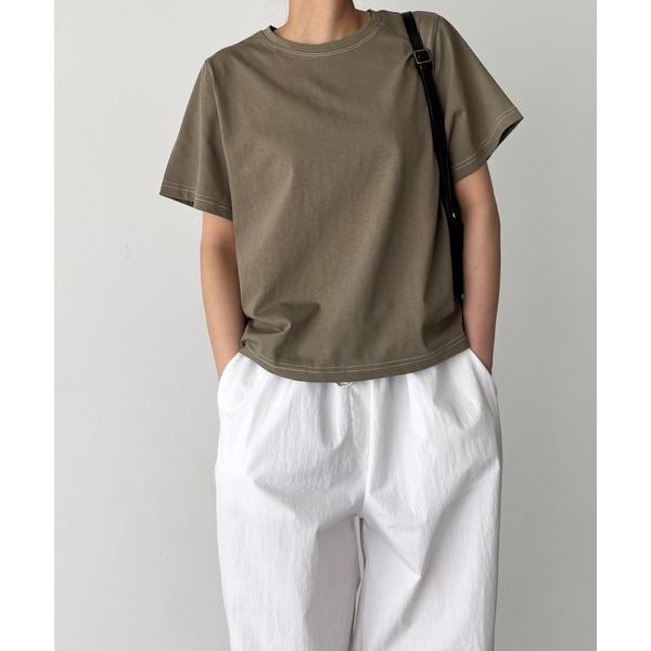 ZOZO問い合わせ番号:107110378ショップ:CANAL JEAN，キャナルジーンブランド:CANAL JEAN，キャナルジーン，El mar，エルマール商品名:El mar　SEE ステッチTシャツカテゴリ:トップス>Tシャツ...