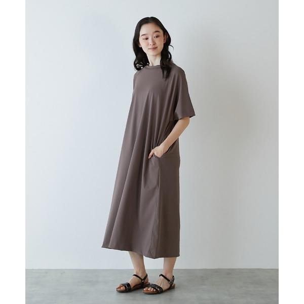 ZOZO問い合わせ番号:107110629ショップ:MELROSE claire，メルローズ クレールブランド:LOGEMENT DE CLAIRE，ロジュモンドクレール商品名:【Allease/オールイーズ】ドルマンワンピースカテゴリ:ワ...