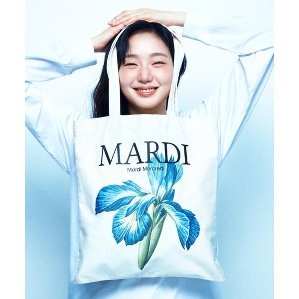 ZOZO問い合わせ番号:107111311ショップ:Mardi Mercredi，マルディメクルディブランド:Mardi Mercredi，マルディメクルディ商品名:CANVAS BAG LILIES / キャンバス バッグ リリーカテゴリ...