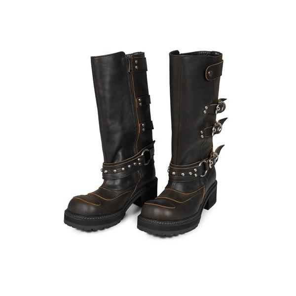 ZOZO問い合わせ番号:107113335ショップ:NUBIAN，ヌビアンブランド:VACANT Archive，ベイカントアーカイブ商品名:IVAN HALF STRAP BOOTSカテゴリ:シューズ>ブーツブランド品番:VWK53...