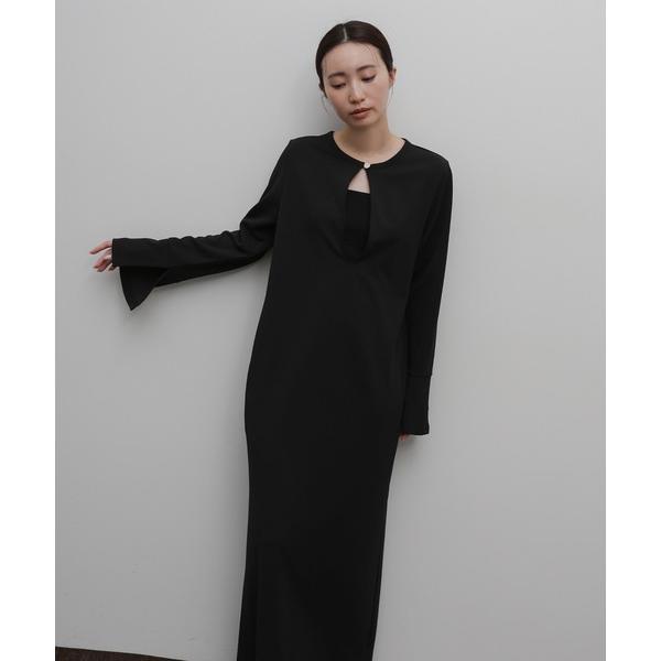 ZOZO問い合わせ番号:107113441ショップ:select MOCA，セレクトモカブランド:select MOCA Et，セレクトモカエト商品名:「Et」Botton Design Cut georgette I-line Onepi...