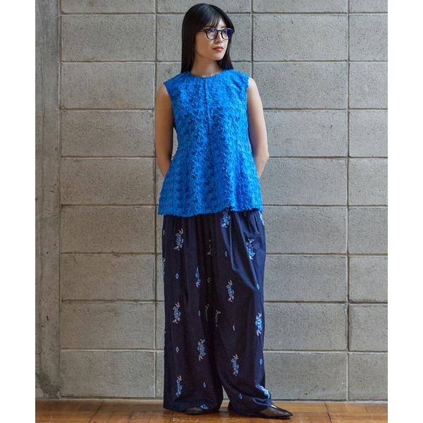 ZOZO問い合わせ番号:107113498ショップ:TIARA，ティアラブランド:TIARA，ティアラ商品名:《別注》【ne Quittez pas/ヌキテパ】フラワーパンツ（010661WT3）カテゴリ:パンツ>その他パンツブランド...