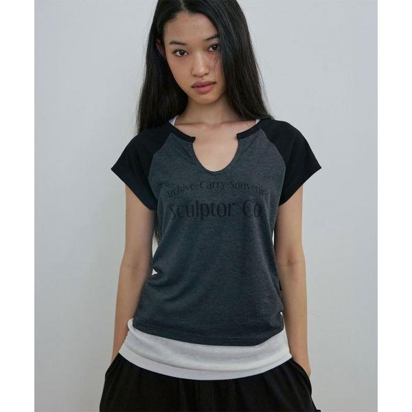 ZOZO問い合わせ番号:107114572ショップ:SCULPTOR，スカルプターブランド:SCULPTOR，スカルプター商品名:Archive Raglan Teeカテゴリ:トップス>Tシャツ/カットソーブランド品番:SC26S28...