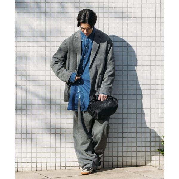 『セール実施中』参考価格：12，980円発売時期：2025年11月コンディション：A（使用感なし）数回使用した程度で使用感が感じられないアイテム参考商品名：リラックスフィット WOOLLY ジャケット パンツ セットアップ テーラードジャケ...