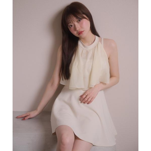 『タイムセール実施中』※このアイテムは返品・交換対象外商品です。ZOZO問い合わせ番号:107128785ショップ:LIPSERVICE，リップサービスブランド:LIPSERVICE，リップサービス商品名:アメスリスイムワンピースカテゴリ:...