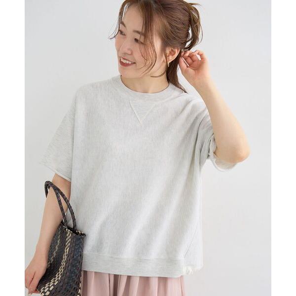『タイムセール実施中』ZOZO問い合わせ番号:107149784ショップ:le.coeur blanc，ルクールブランブランド:le.coeur blanc，ルクールブラン商品名:スウェットライクハーフスリーブニットカテゴリ:トップス&gt...