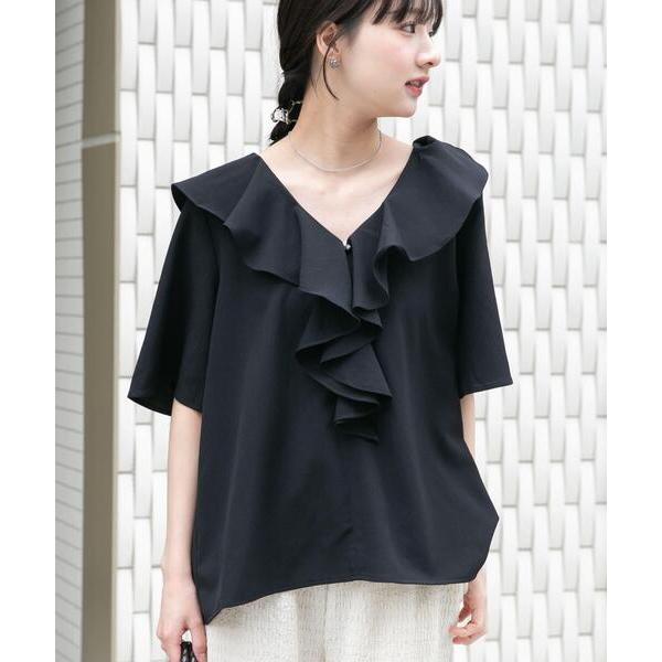 『タイムセール実施中』ZOZO問い合わせ番号:107149797ショップ:ITEMS URBAN RESEARCH，アイテムズ アーバンリサーチブランド:ITEMS URBANRESEARCH，アイテムズ アーバンリサーチ商品名:フリルカラ...