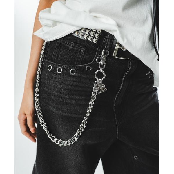 ZOZO問い合わせ番号:107149872ショップ:WEGO，ウィゴーブランド:SHORT ROUND，ショートラウンド，WEGO，ウィゴー商品名:WEGO/thornsデザインウォレットチェーンカテゴリ:財布/小物>ウォレットチェー...