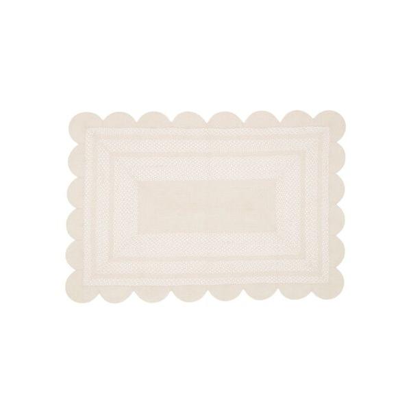 ZOZO問い合わせ番号:107149904ショップ:Francfranc，フランフランブランド:Francfranc，フランフラン商品名:マリス コットン ラグ M ベージュ×ホワイトカテゴリ:インテリア>ラグ/マットブランド品番:1...