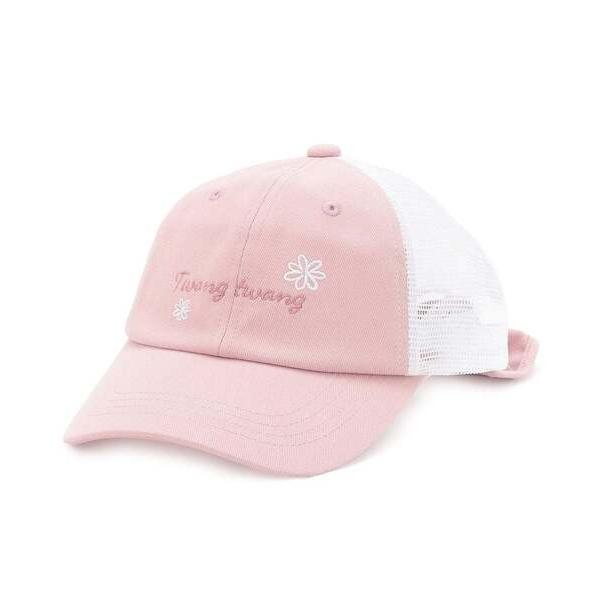 ZOZO問い合わせ番号:107150040ショップ:NARUMIYA ONLINE，ナルミヤ オンラインブランド:PINK-latte，ピンクラテ商品名:ロゴメッシュキャップカテゴリ:帽子>キャップブランド品番:6762438素材:本...