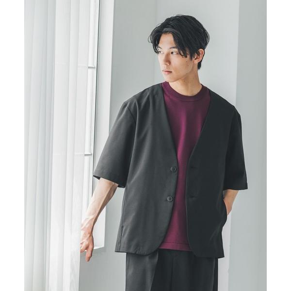 『セール実施中』ZOZO問い合わせ番号:107150448ショップ:GLOBAL WORK，グローバルワークブランド:GLOBAL WORK，グローバルワーク商品名:ノンストレスリッチ/ノーカラージャケット/638686カテゴリ:ジャケット...