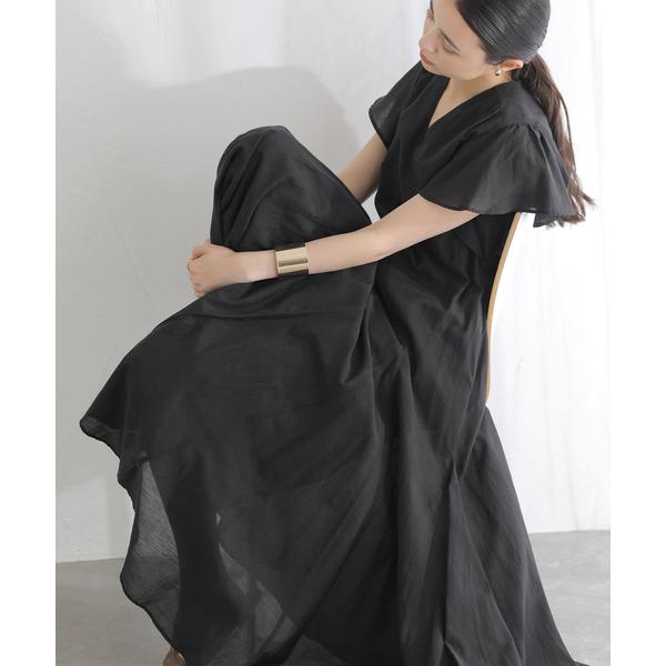 ZOZO問い合わせ番号:107150519ショップ:La TOTALITE，ラ トータリテブランド:La TOTALITE，ラトータリテ商品名:【洗える】コットンミックスコンシャスワンピースカテゴリ:ワンピース/ドレス>ワンピースブラ...