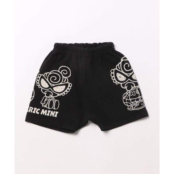 ZOZO問い合わせ番号:107152639ショップ:HYSTERIC MINI，ヒステリックミニブランド:HYSTERIC MINI，ヒステリックミニ商品名:HYSTERIC MINI HOOPS 裏毛ハーフパンツカテゴリ:パンツ>そ...