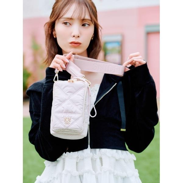 ZOZO問い合わせ番号:107153060ショップ:SNIDEL，スナイデルブランド:SNIDEL，スナイデル商品名:【WEB限定】キルティングマルチショルダー/保冷機能付きカテゴリ:バッグ>ショルダーバッグブランド品番:SWGB26...