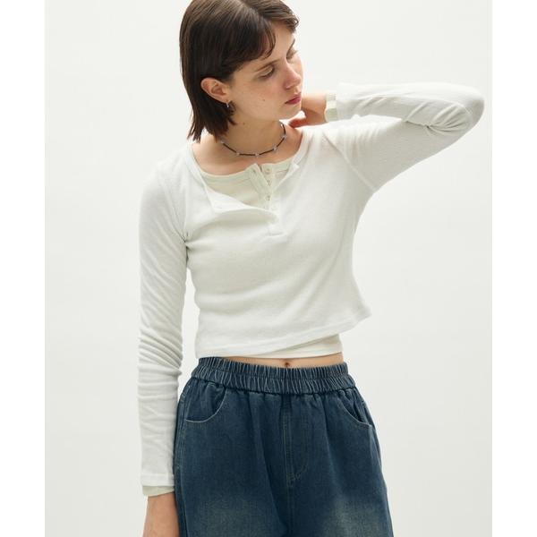 ZOZO問い合わせ番号:107153242ショップ:Avenue，アヴェニューブランド:full/fill.，フルフィル商品名:sheer henley short T / シアーヘンリーショートTカテゴリ:トップス>Tシャツ/カット...