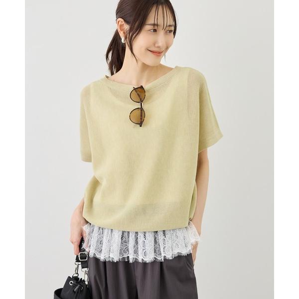 『セール実施中』ZOZO問い合わせ番号:107153519ショップ:ROPE' PICNIC，ロぺピクニックブランド:ROPE' PICNIC，ロペピクニック商品名:MIXヤーン片畦ドルマンニットプルオーバーカテゴリ:トップス>ニット...