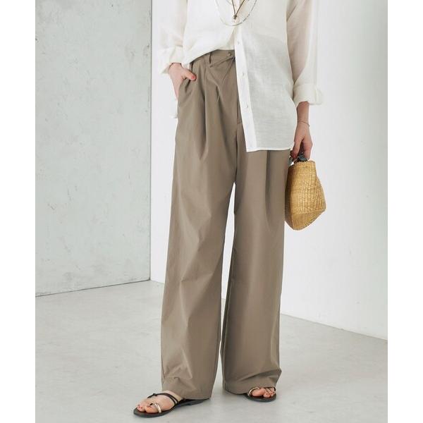 ZOZO問い合わせ番号:107153746ショップ:SHIPS for women，シップス フォー ウィメンブランド:SHIPS，シップス商品名:Wai＋:〈接触冷感 / 吸水速乾 / 洗濯機可能〉タイプライター コンフィ タック パンツ...