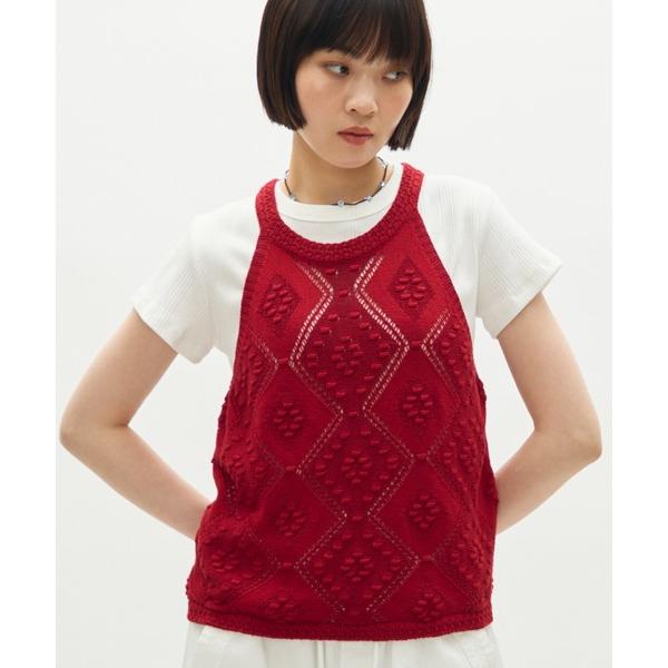ZOZO問い合わせ番号:107153761ショップ:Avenue，アヴェニューブランド:full/fill.，フルフィル商品名:halter neck knit tank / ホルターネックニットタンクカテゴリ:トップス>タンクトップ...