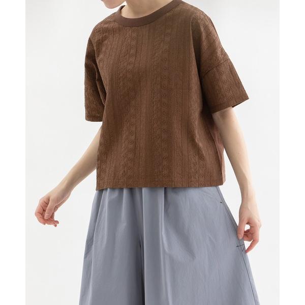 ZOZO問い合わせ番号:107154369ショップ:COO ONLINE，クーオンラインブランド:nop de nod，ノップドゥノッド商品名:エンブロイダリーTシャツカテゴリ:トップス>Tシャツ/カットソーブランド品番:261-50...