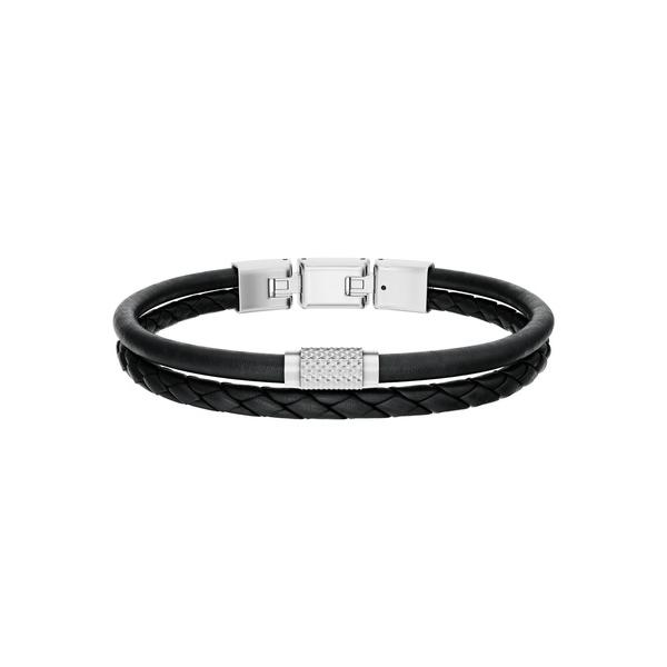 ZOZO問い合わせ番号:107154696ショップ:FOSSIL，フォッシルブランド:FOSSIL，フォッシル商品名:フォッシル アクセサリー メンズ ブレスレット ブラック JF04989040カテゴリ:アクセサリー>ブレスレットブ...