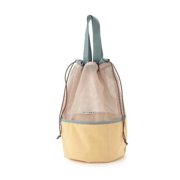 ※このアイテムは返品・交換対象外商品です。ZOZO問い合わせ番号:107190459ショップ:petit main，プティマインブランド:petit main，プティマイン商品名:【SWIM】撥水メッシュバッグカテゴリ:水着/着物・浴衣&g...