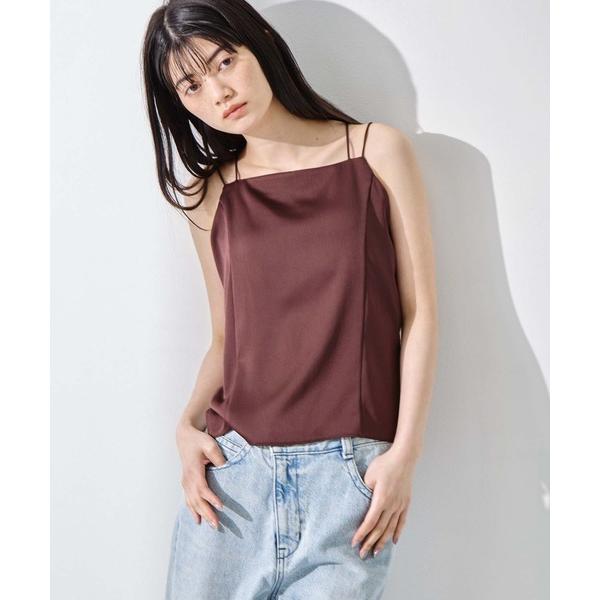 ZOZO問い合わせ番号:107190638ショップ:STUDIOUS WOMENS，ステュディオス ウィメンズブランド:STUDIOUS，ステュディオス商品名:【STUDIOUS/ステュディオス】Stretch Satin Padded C...